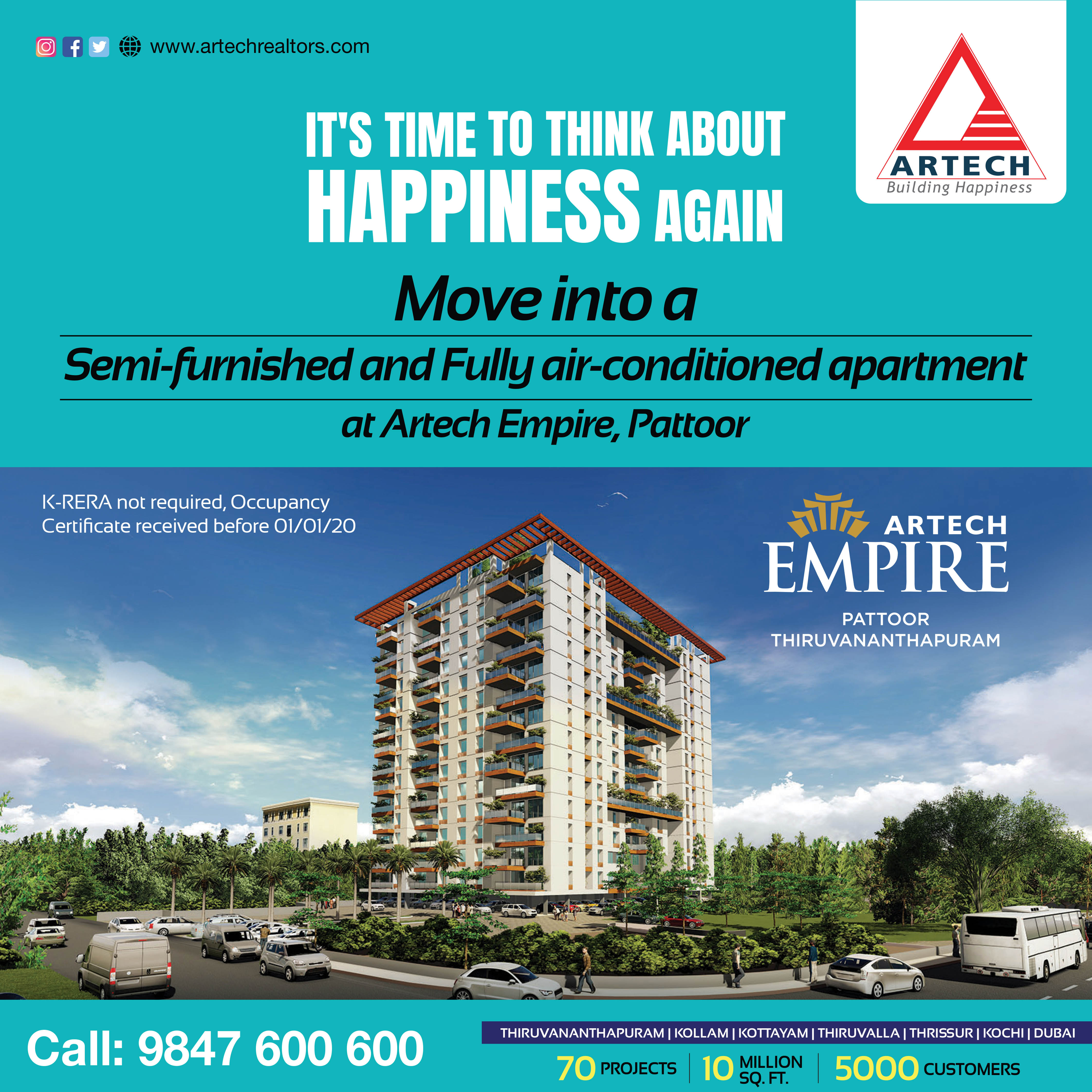 Builders in Trivandrum | Luxury Apartments & Flats in Trivandrum ...